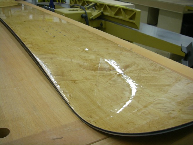 Finishing a wood veneer top sheet | Monkey Wiki
