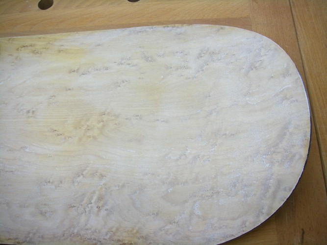 Finishing a wood veneer top sheet | Monkey Wiki